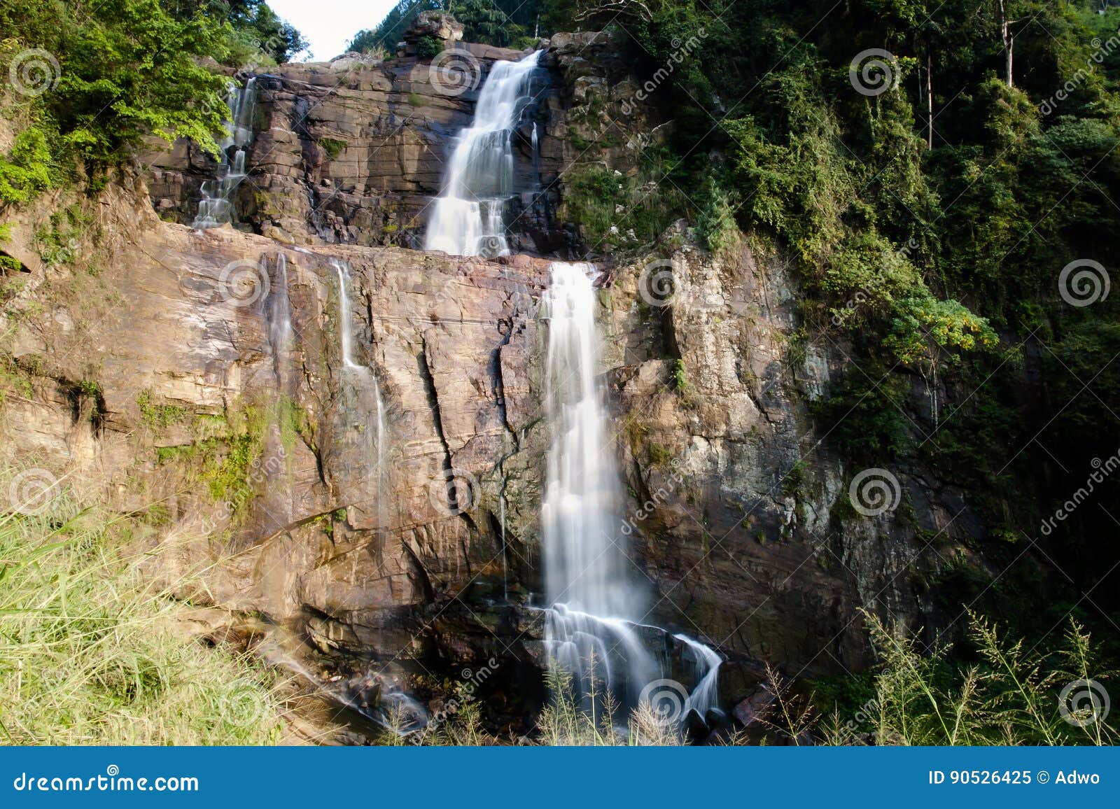 Ramboda Falls.Ramboda Falls Is The 11th Highest Waterfall Among The ...