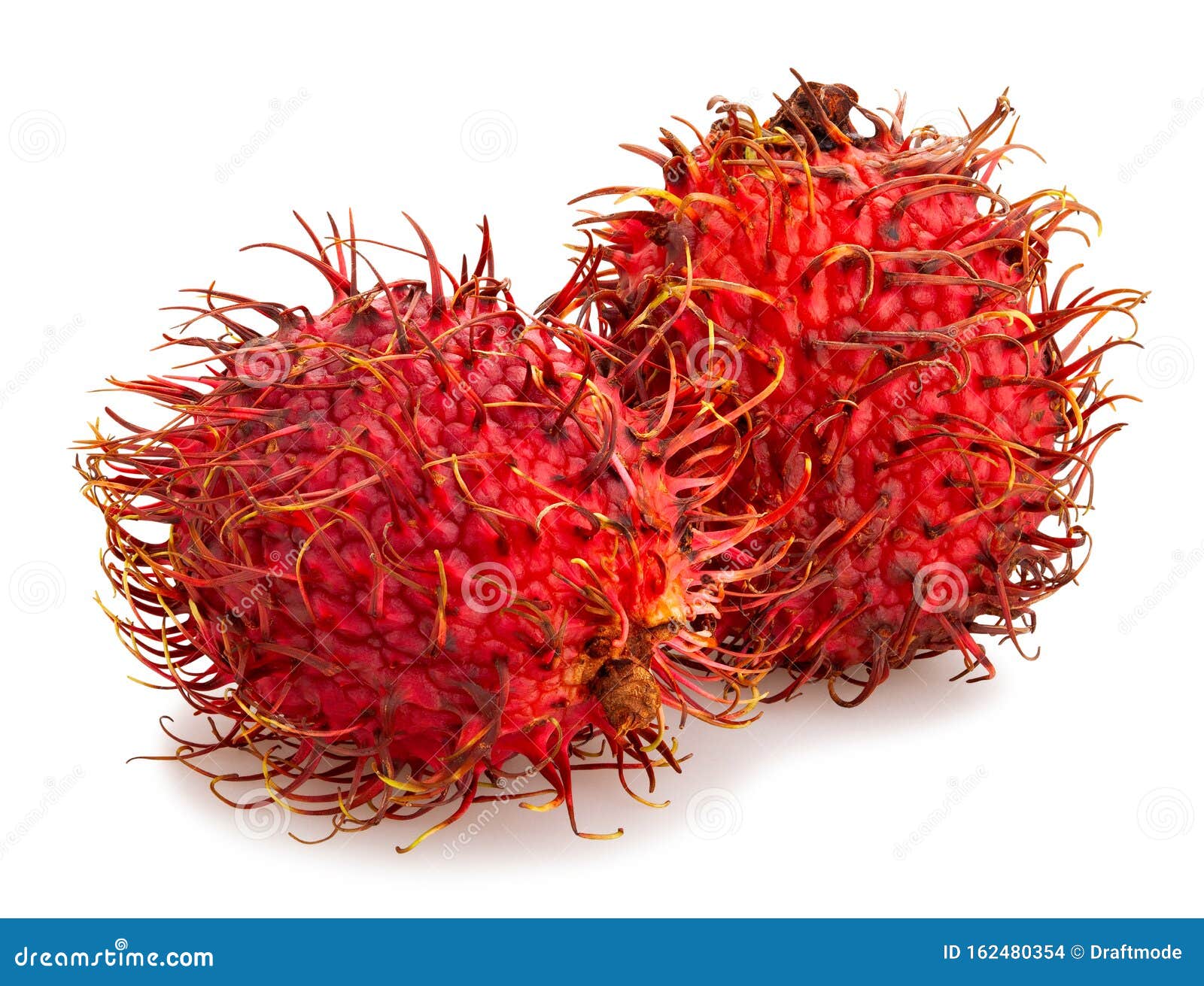 Rambutan foto de archivo. Imagen de maduro, estudio - 162480354