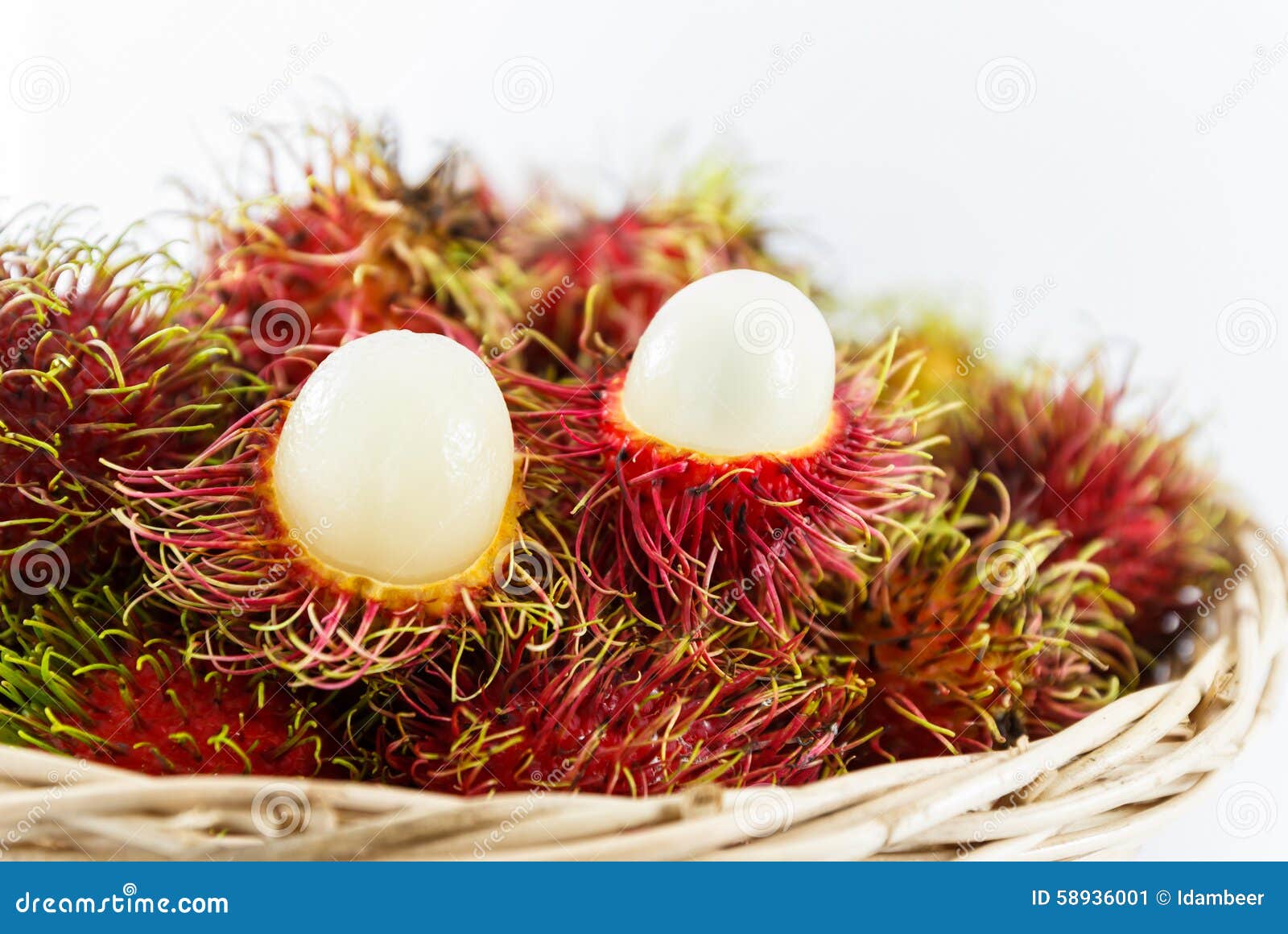 Rambutan dulce rojo imagen de archivo. Imagen de fondo - 58936001