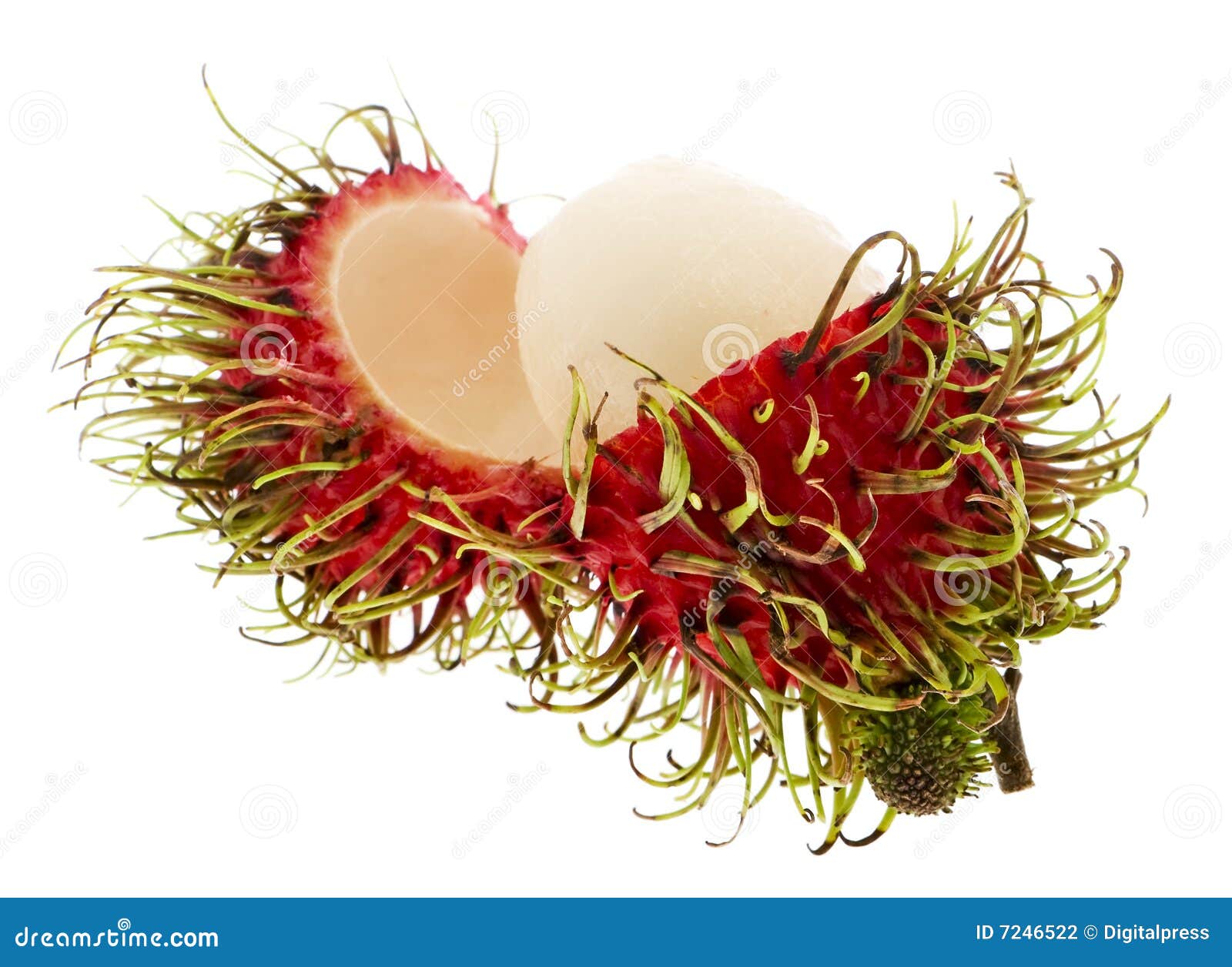 Rambutan, exotisch fruit stock foto. Image of voedsel - 7246522