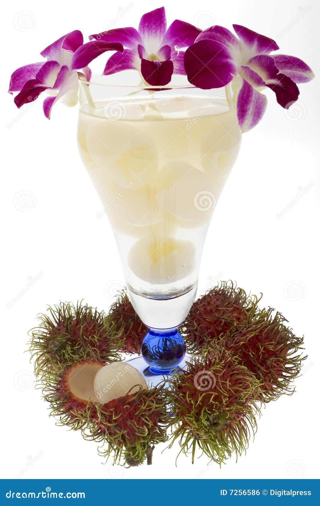 Rambutan Fruit Juice Orchid Stock Photos - Free & Royalty-Free Stock ...