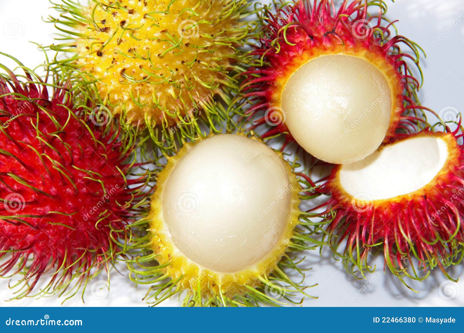 Rambutan fruits stock photo. Image of gelatinous, delicious - 22466380