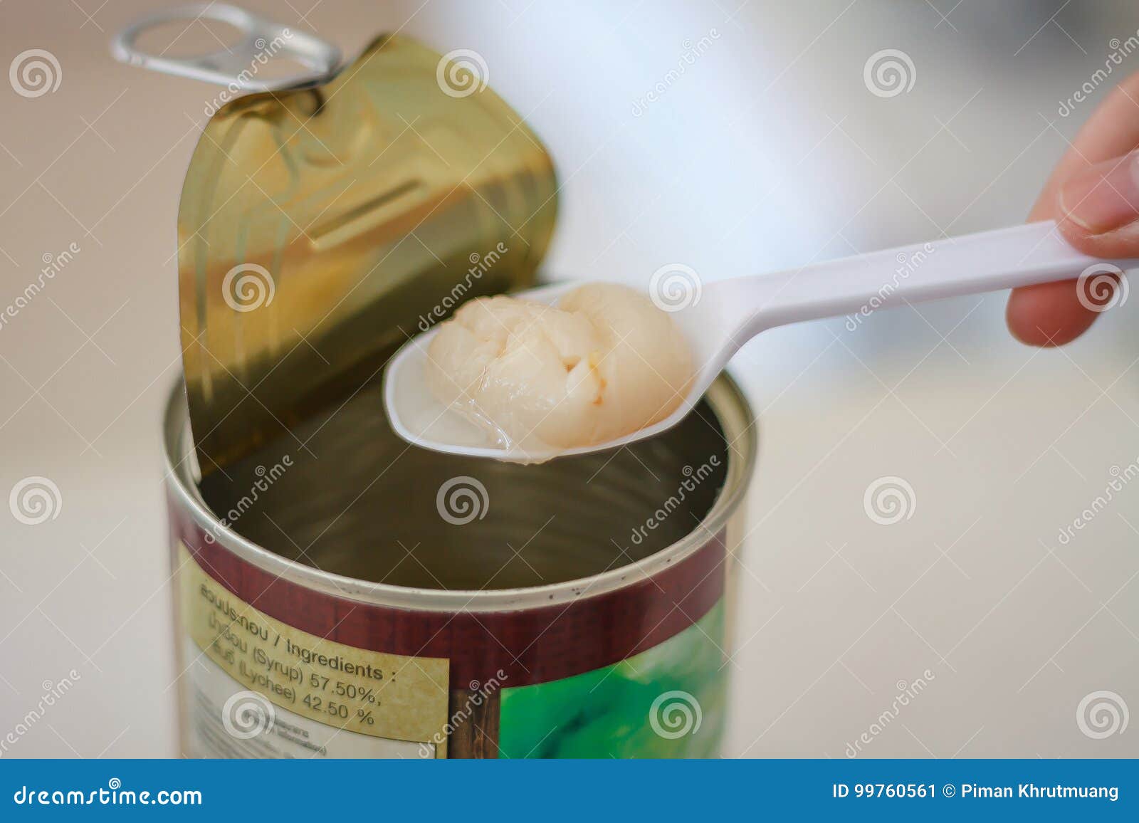 Rambutan in syrup stock image. Image of eating, rambutan - 99760561