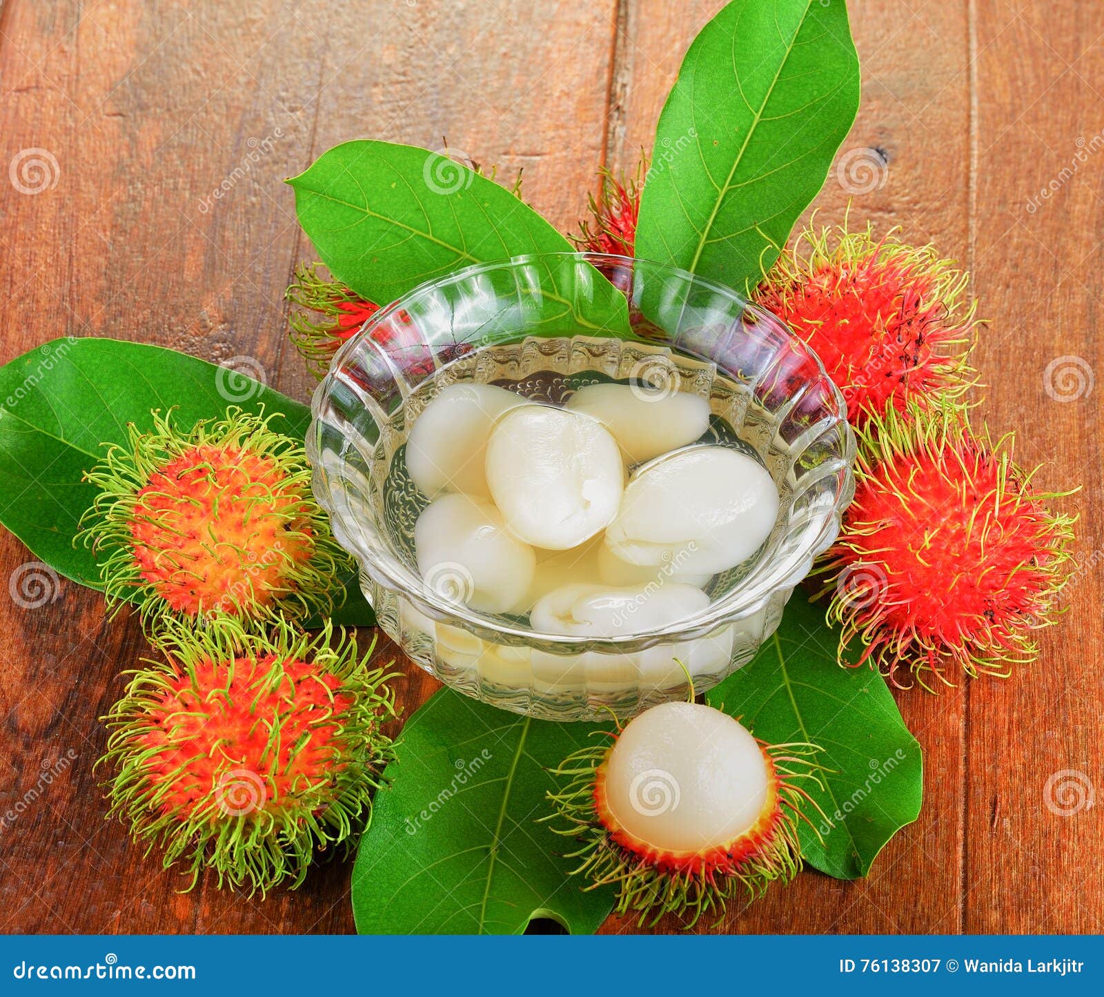 Rambutan in syrup stock image. Image of wood, ethnicity - 76138307