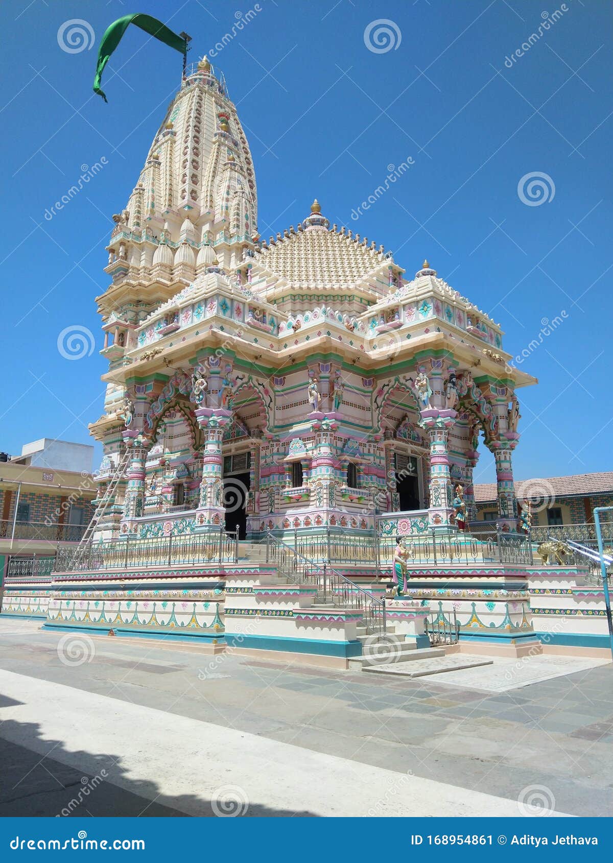 Ramdevpir Temple - Piplidham Stock Image - Image of ramdevpir ...