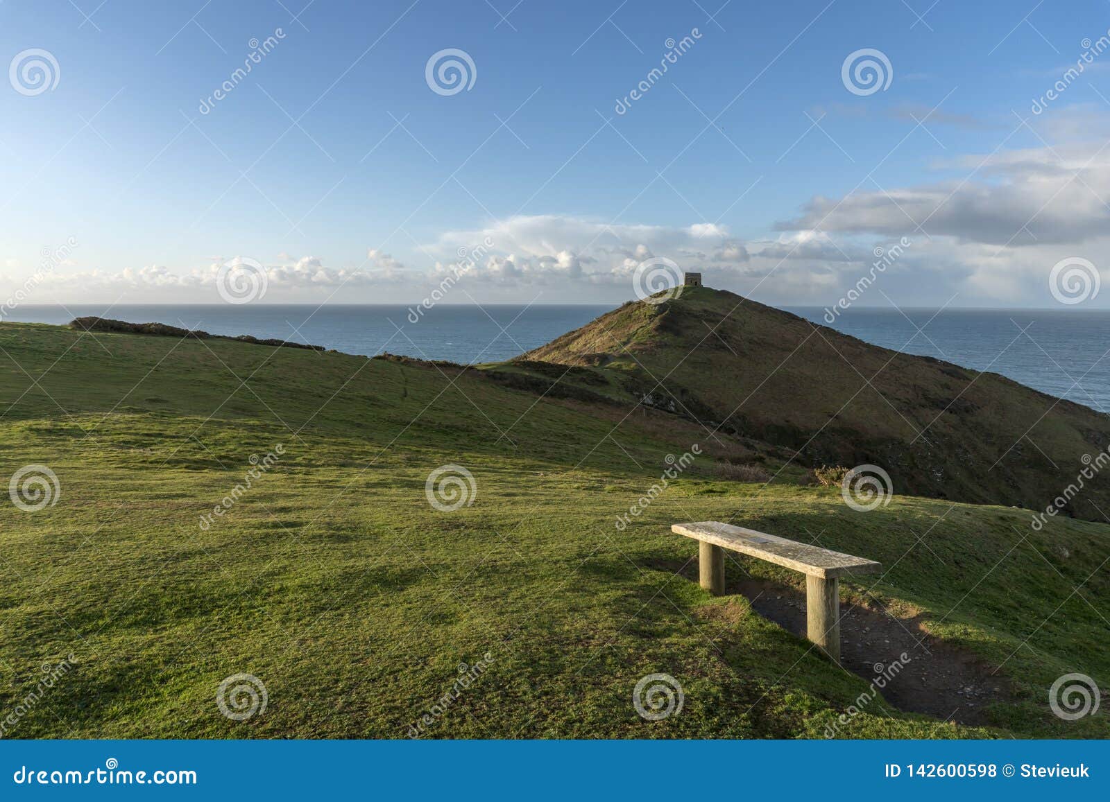 Rame Head , Cornwall, UK stock photo. Image of rame - 142600598