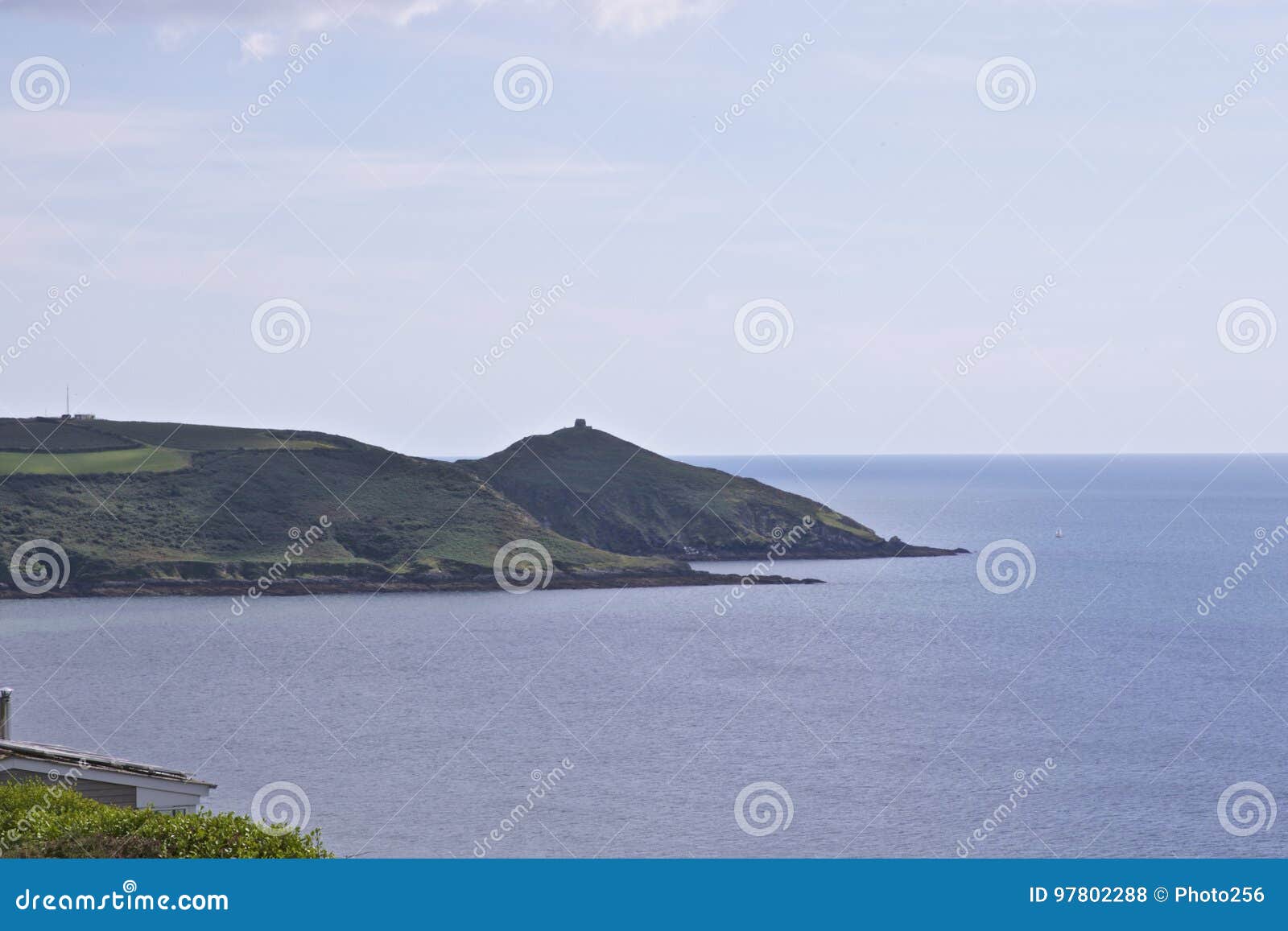 Rame Head Cornwall stock photo. Image of river, whitsands - 97802288