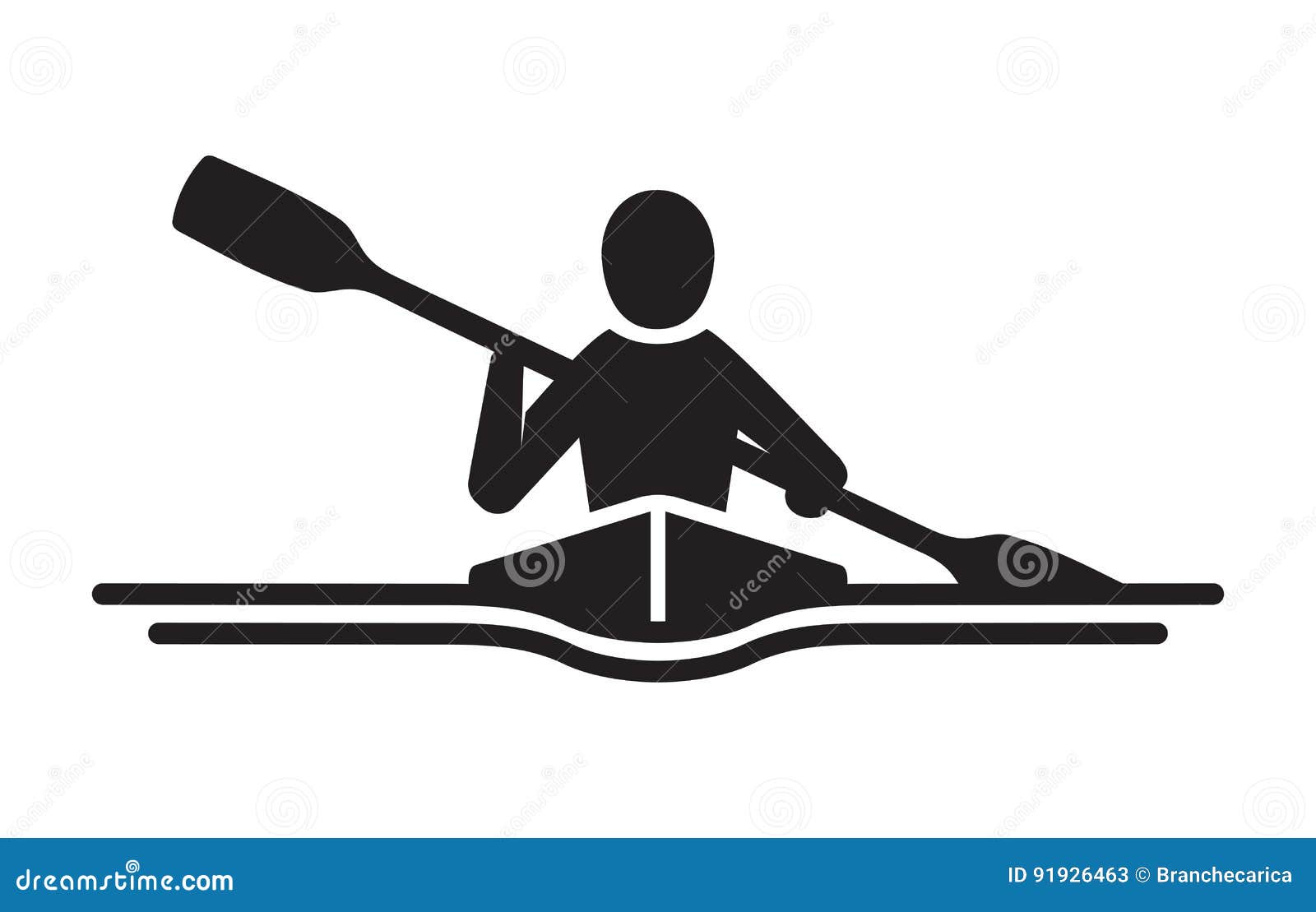 Ramer illustration de vecteur. Illustration du symbole - 91926463
