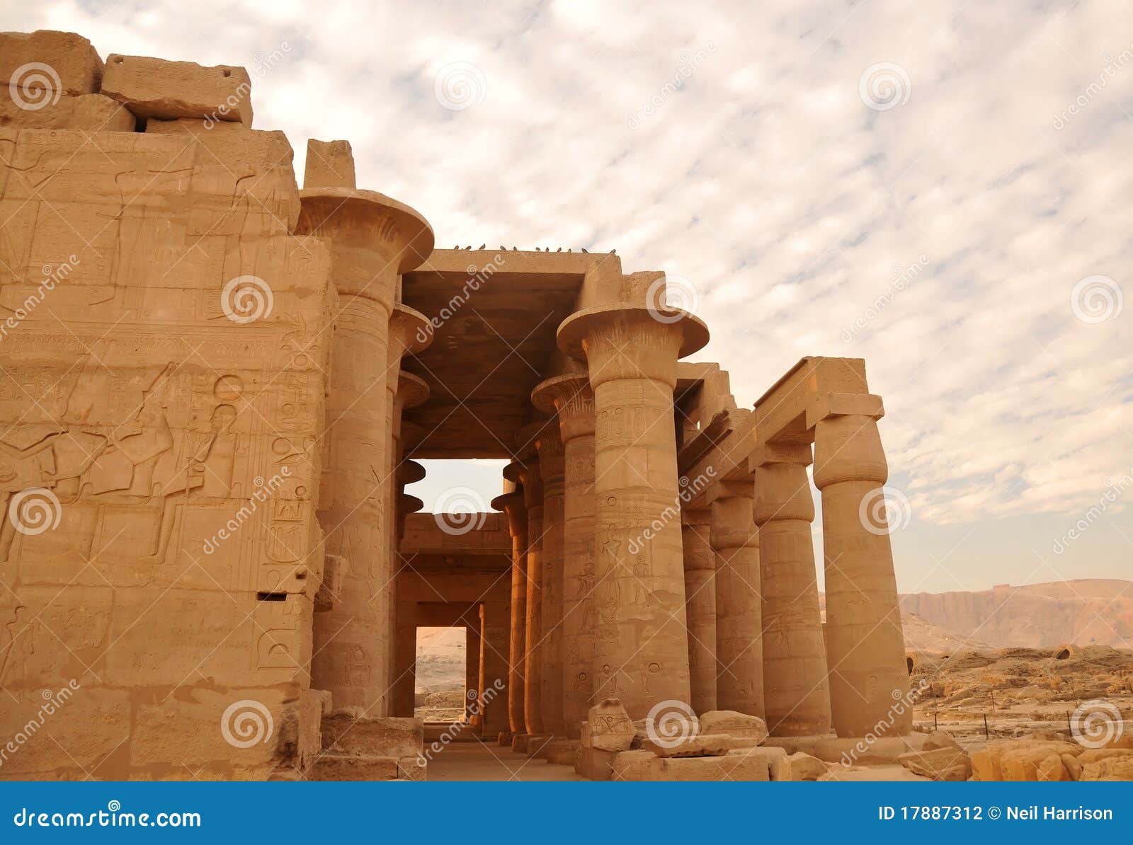 Ramesseum stock photo. Image of pharaoh, ramses, antiquity - 17887312