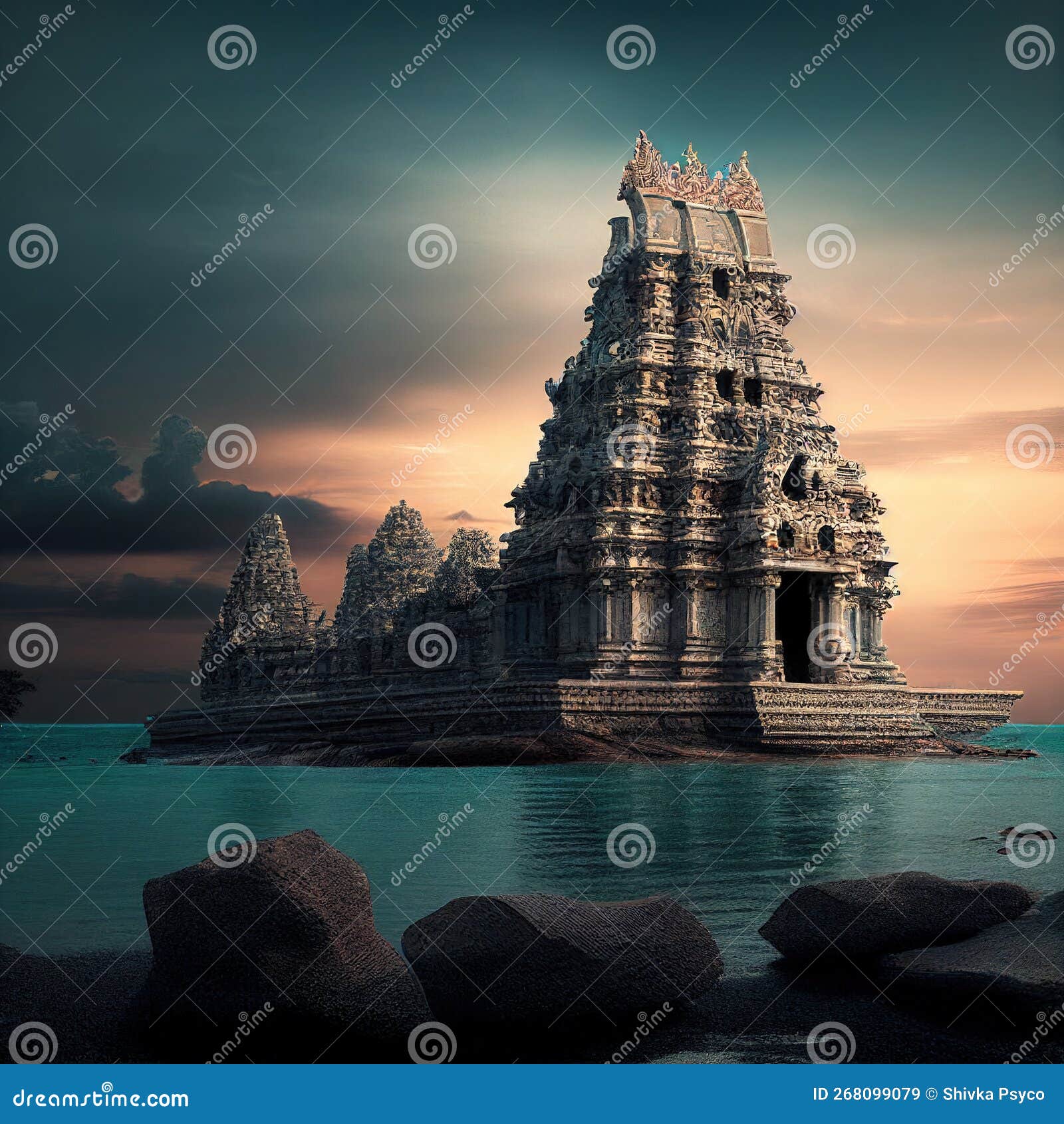 Rameswaram temple stock image. Image of embellished - 268099079