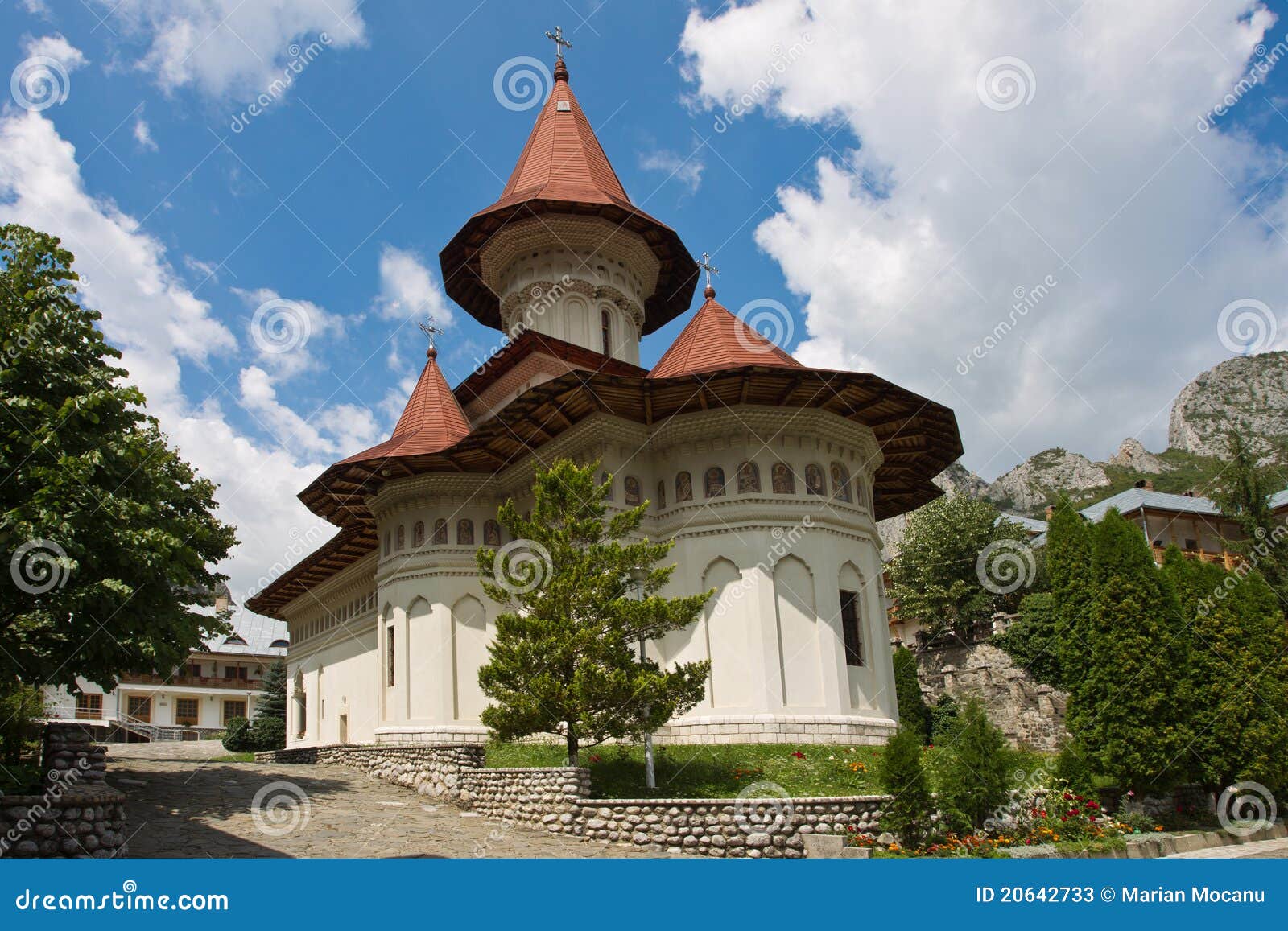 Ramet monastery stock image. Image of house, love, defense - 20642733
