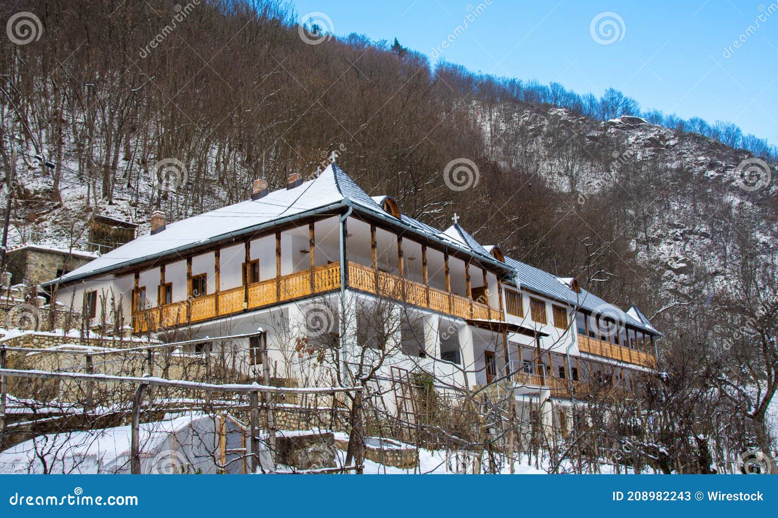 Ramet Monastery in Alba County Editorial Stock Photo - Image of natural ...