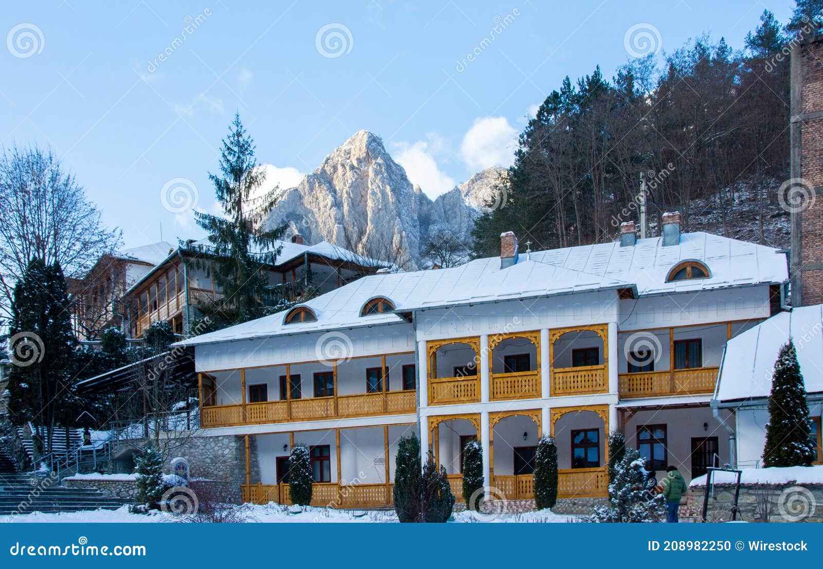 Ramet Monastery in Alba County Editorial Image - Image of background ...