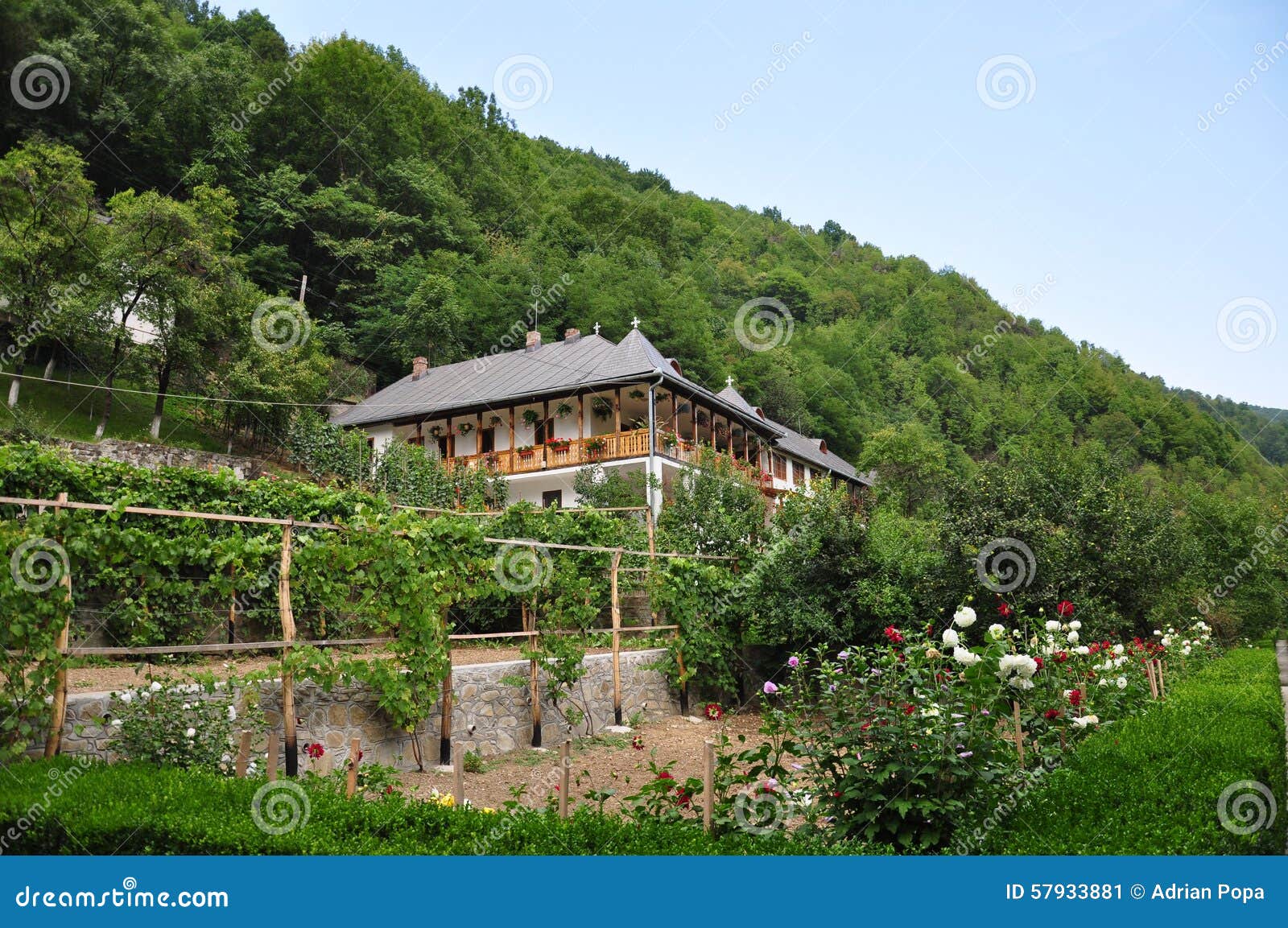 Ramet Monastery stock image. Image of architecture, convent - 57933881