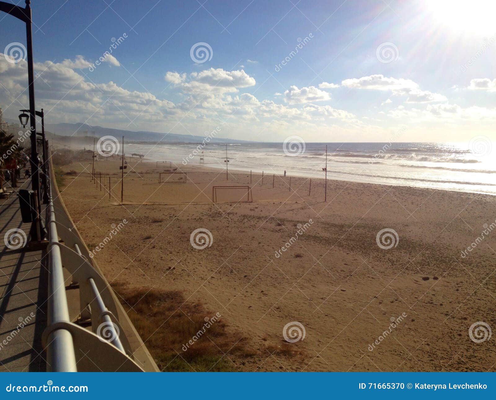 Ramlet Al-Baida Beach,Beirut,Lebanon Stock Photo - Image of travel ...