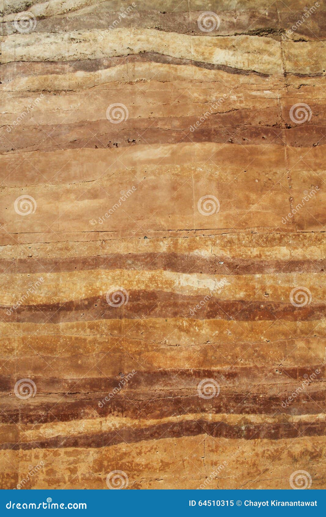 Rammed Earth Wall Material Texture Stock Image - Image of rammed ...