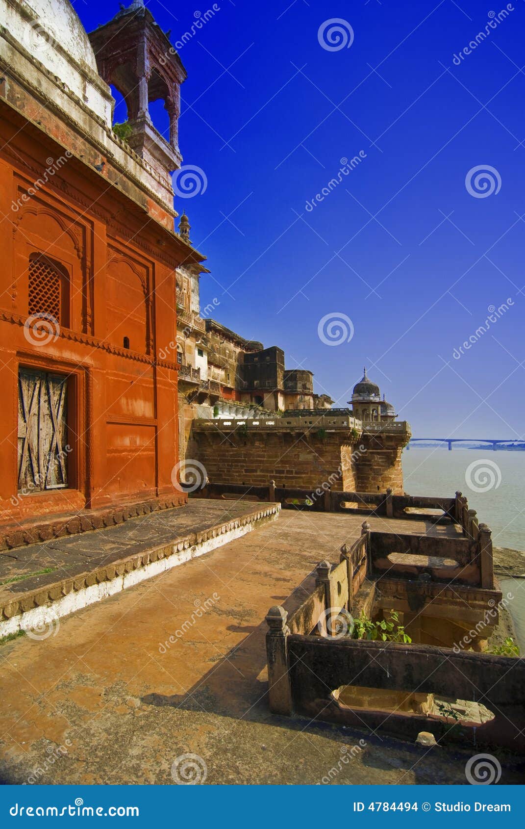 Ramnagar Fort in Varanasi stock photo. Image of building - 4784494