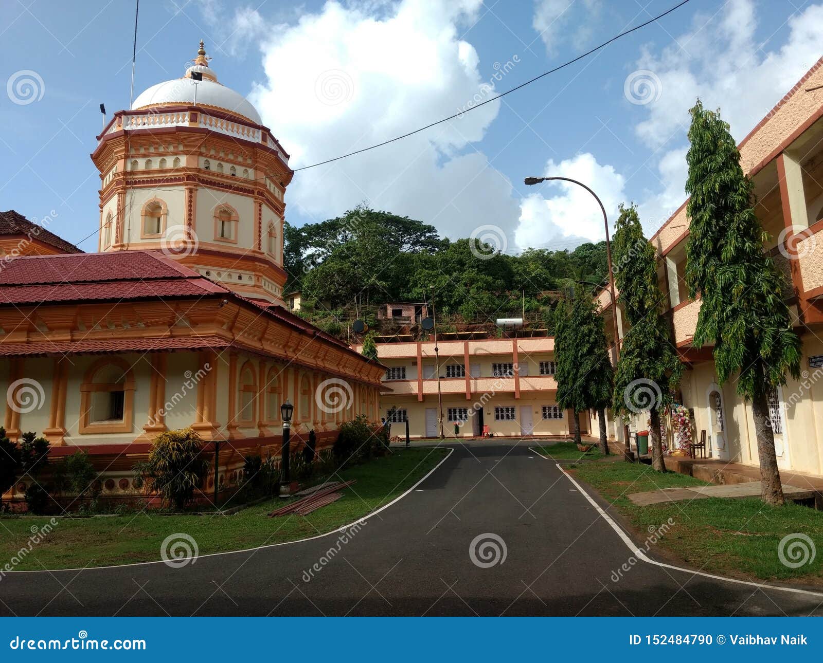 Ramnathi Temple stock photo. Image of phonda, temple - 152484790