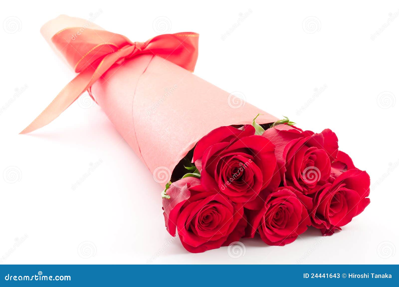 Ramo Color De Rosa Del Rojo Imagen de archivo - Imagen de papel, color ...