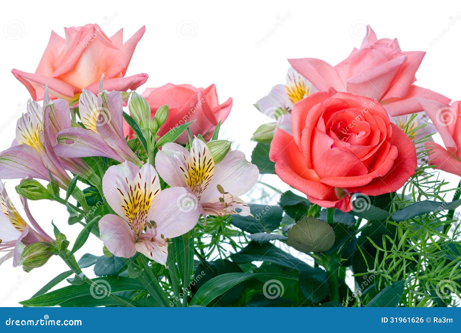 Ramo de flores hermosas foto de archivo. Imagen de floral - 31961626