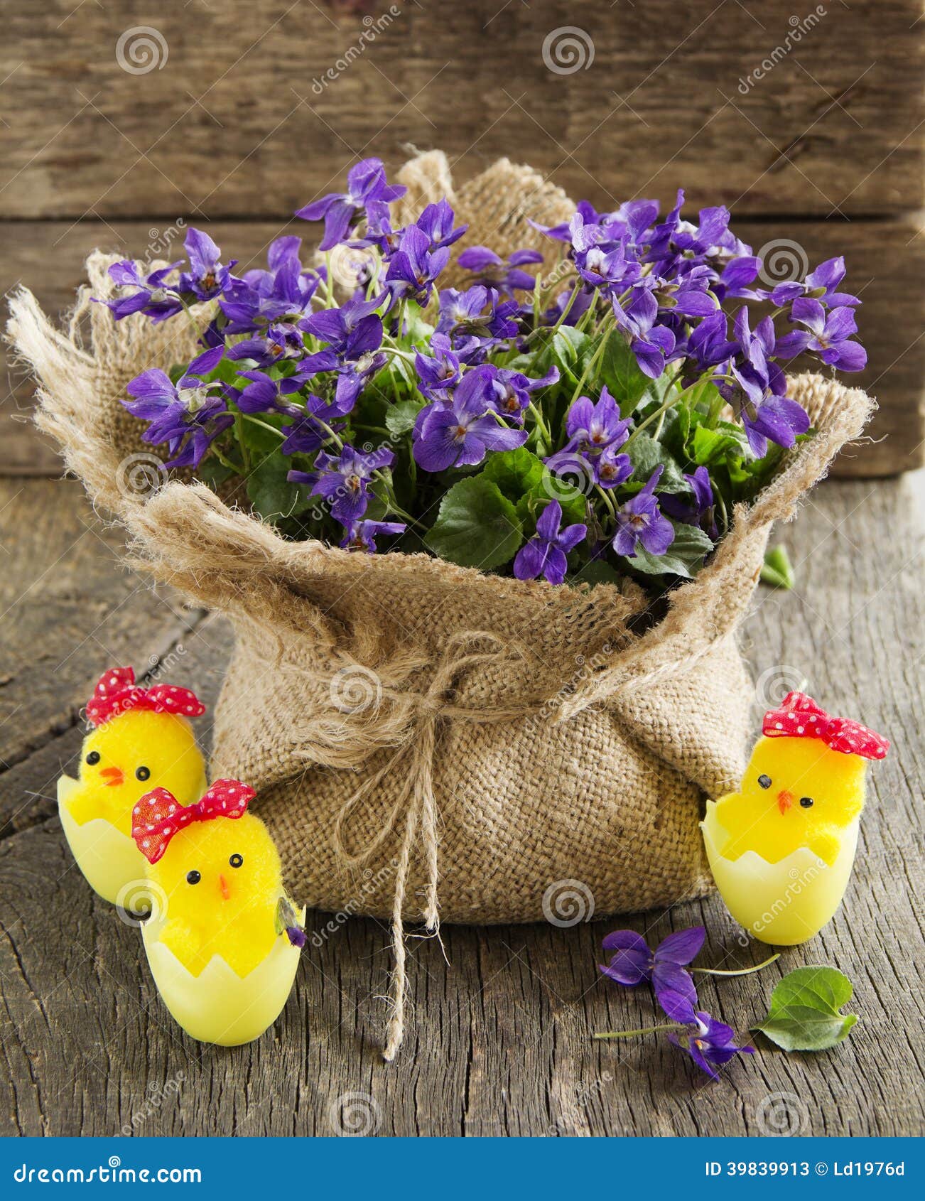 Ramo De Violetas De La Primavera Imagen de archivo - Imagen de foco ...