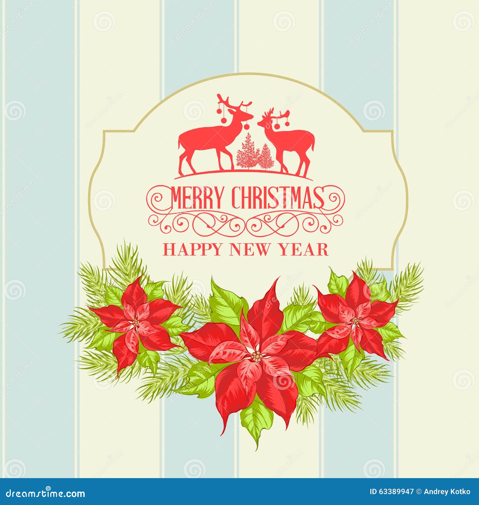 Ramo del vischio di Natale illustrazione vettoriale. Illustrazione di ...