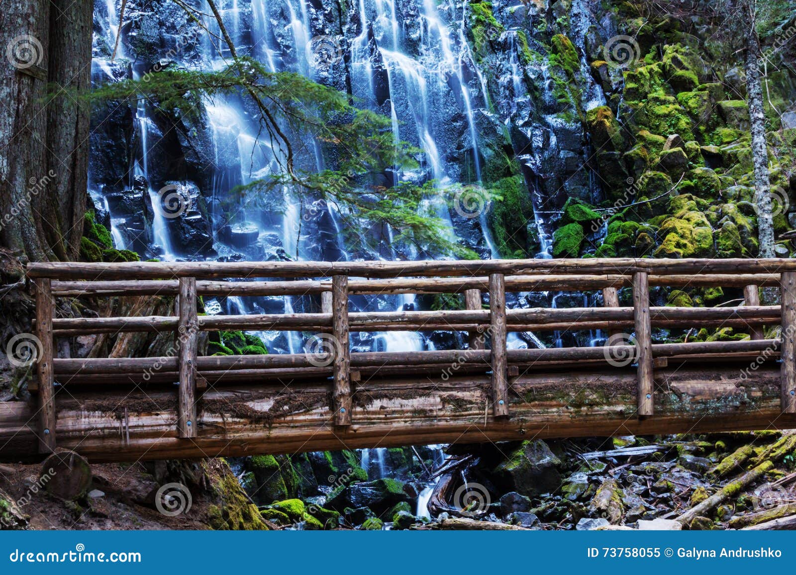 Ramona Falls stock image. Image of preserve, conserve - 73758055
