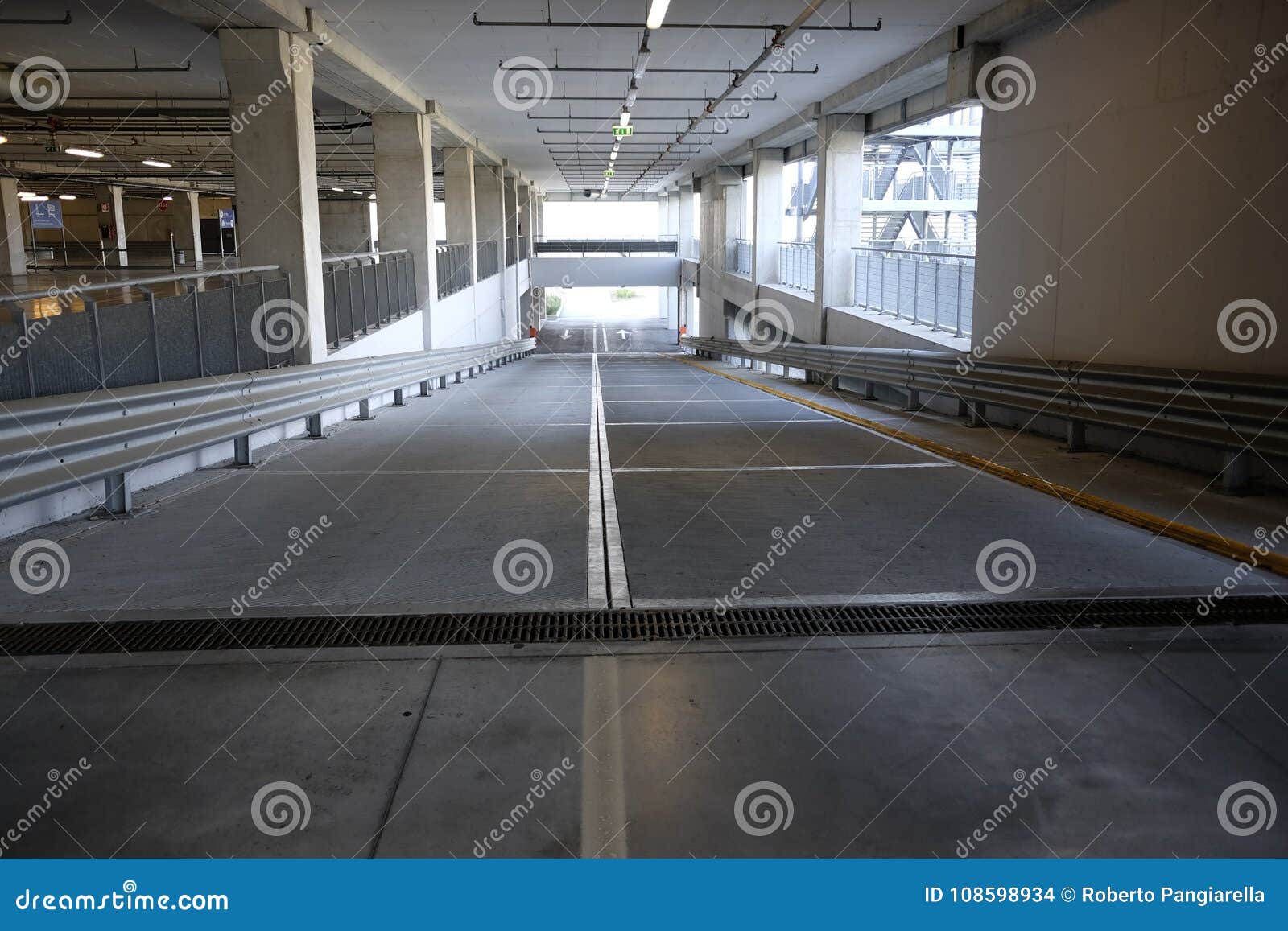 Ramp Access For Disabled Wheelchair Users Sign At Entrance Stock Image ...