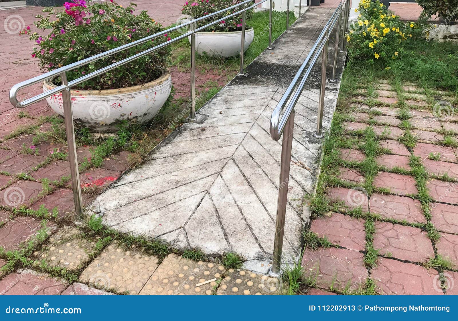 Ramp for disable people stock image. Image of invalid - 112202913