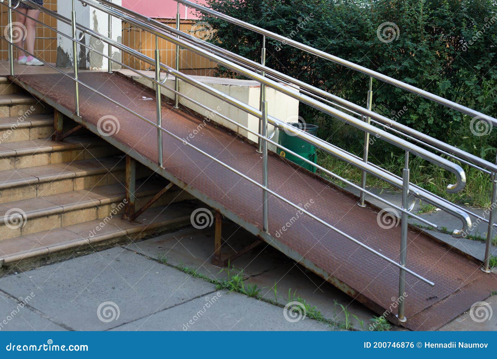 Ramp for People with Disabilities and for those Who Has Reduced ...