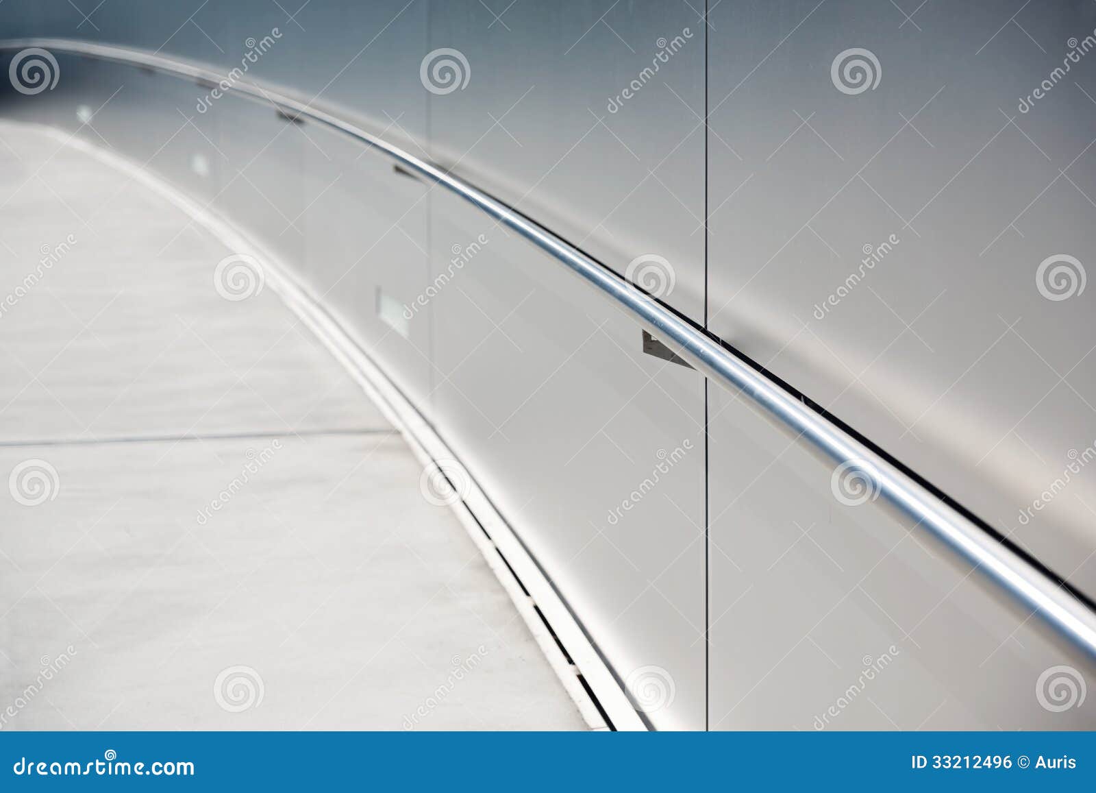 Ramp with steel hand rail stock photo. Image of buildings - 33212496