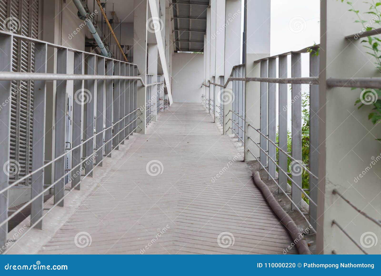 Ramp Way for Disabled People Stock Photo - Image of facility ...