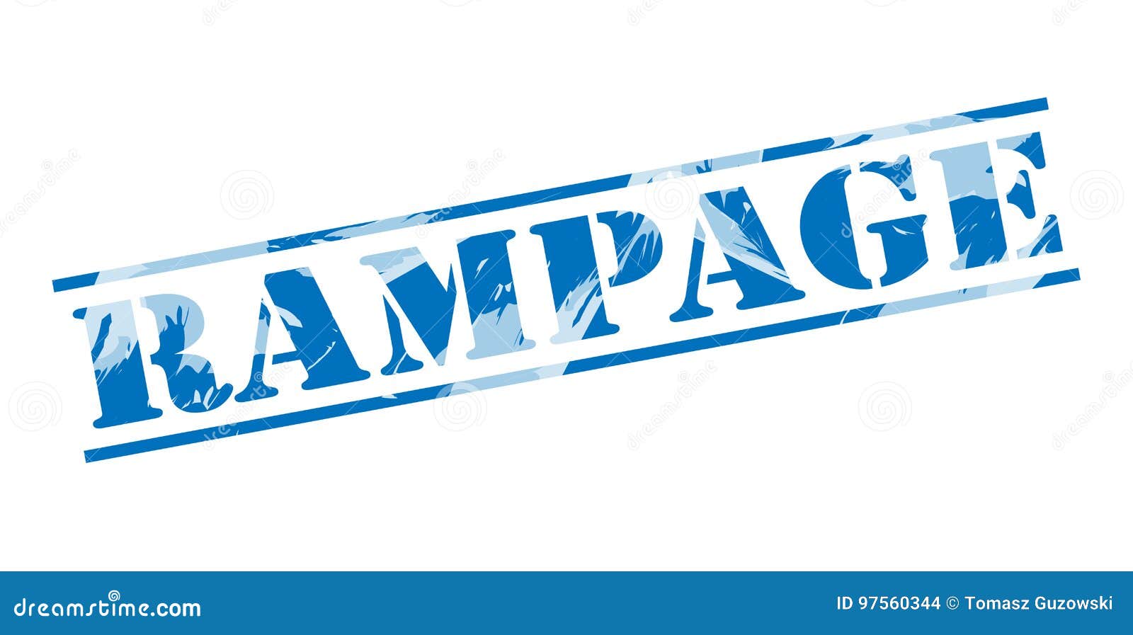 Rampage Label Sticker,Rampage Badge Sign Cartoon Vector | CartoonDealer ...