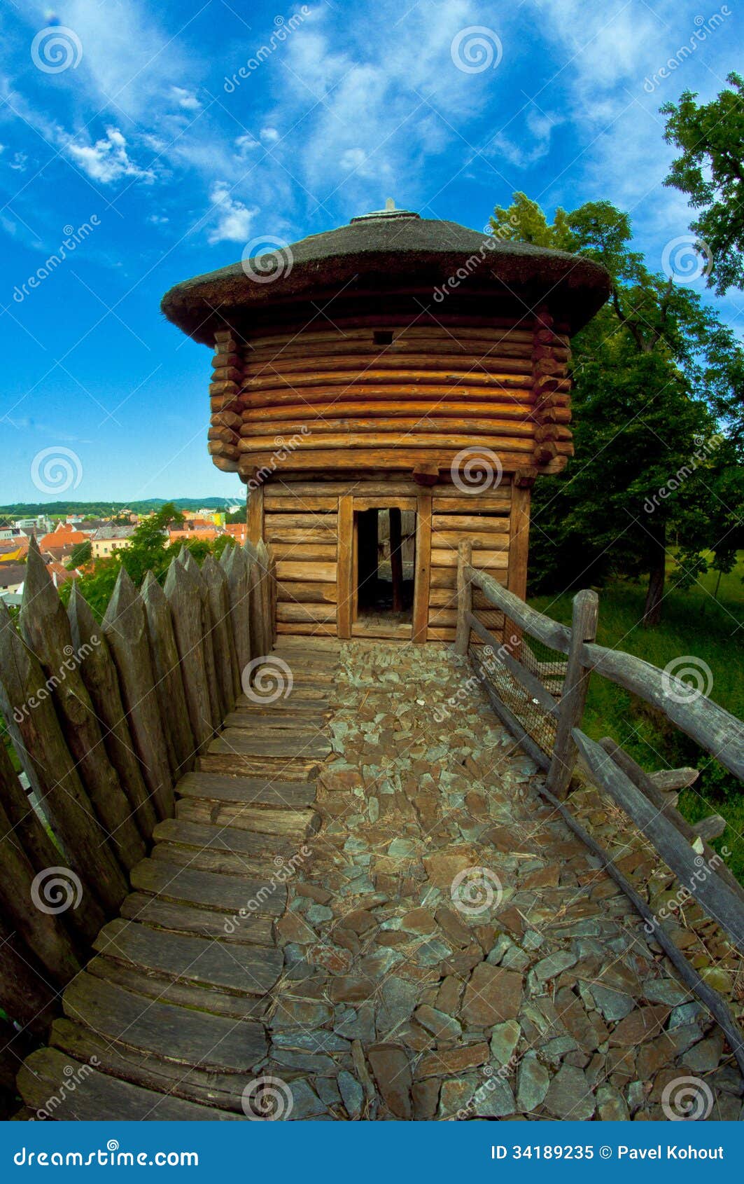Ramparts stock image. Image of gate, door, green, landmark - 34189235