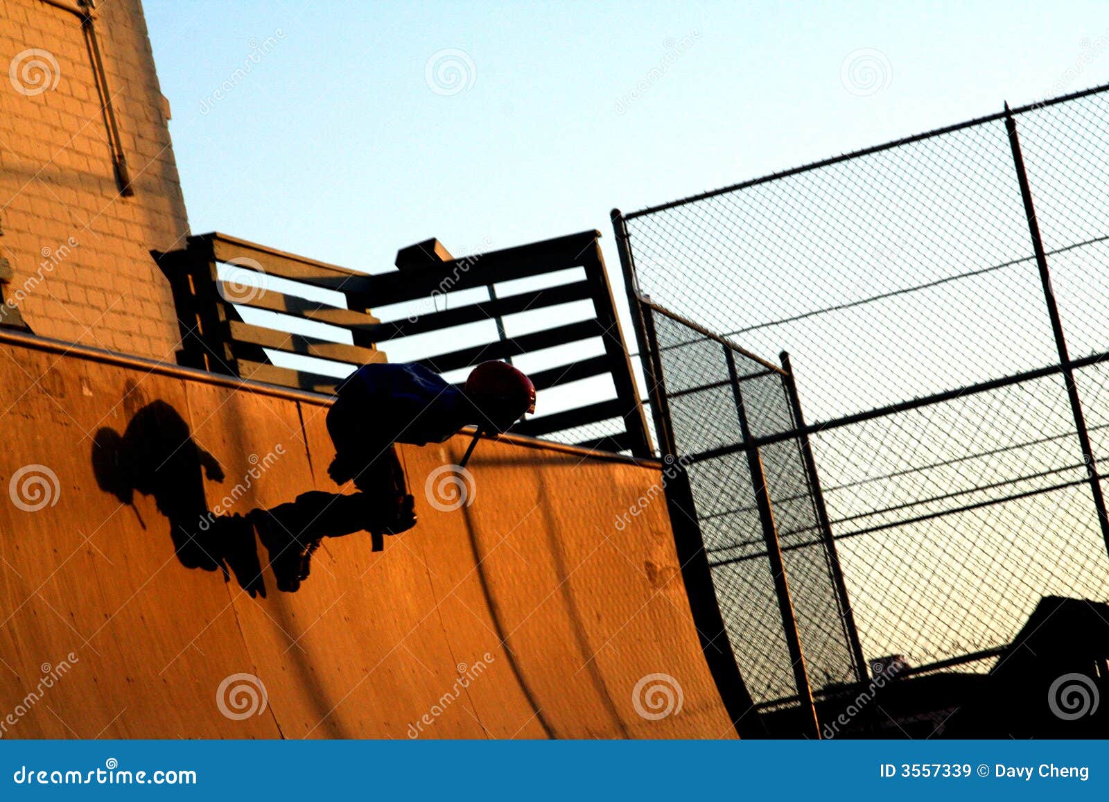 Ramping up stock image. Image of urban, silhouette, suspended - 3557339