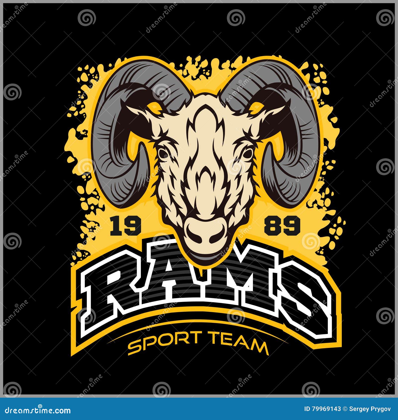 Rams Team Mascot Stock Photography | CartoonDealer.com #32871344