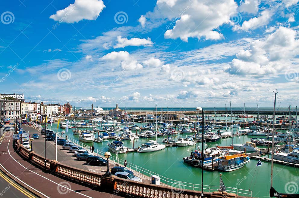 Ramsgate Harbor editorial photo. Image of channel, coast - 43972811