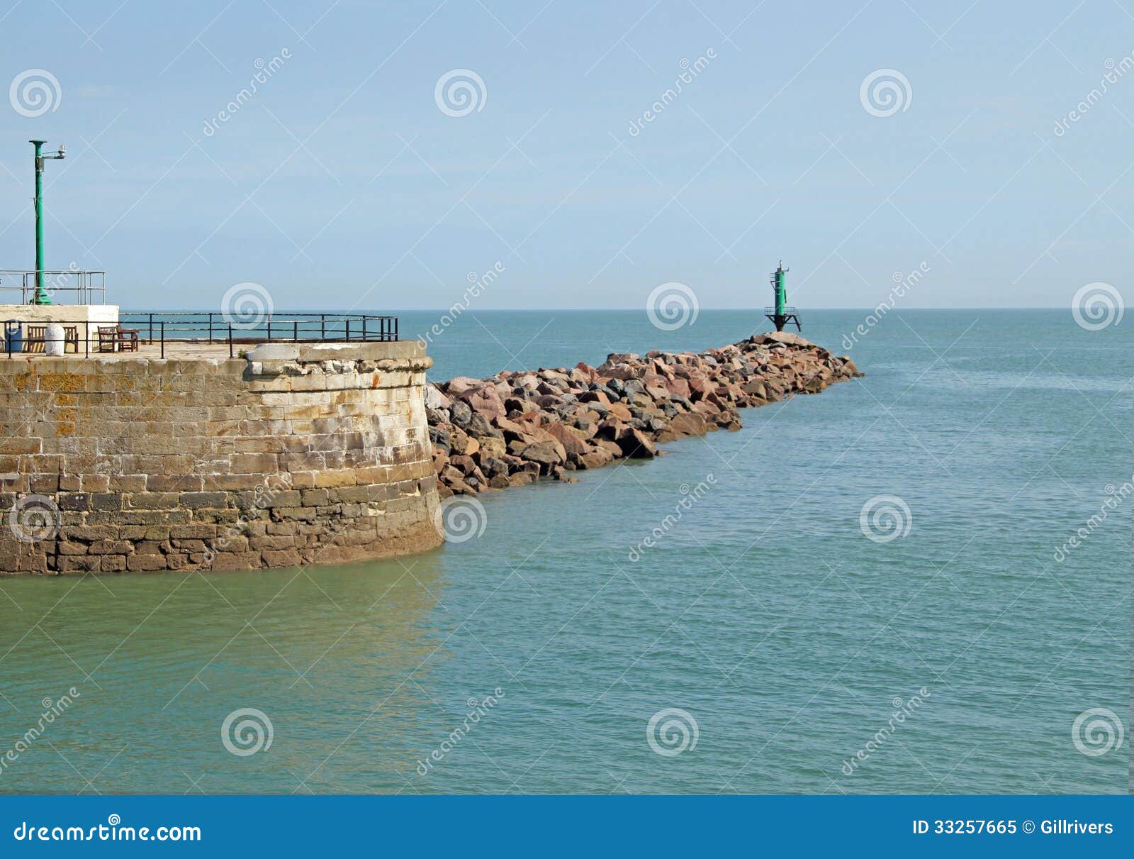 Ramsgate Pier End stock image. Image of backgrounds, ocean - 33257665