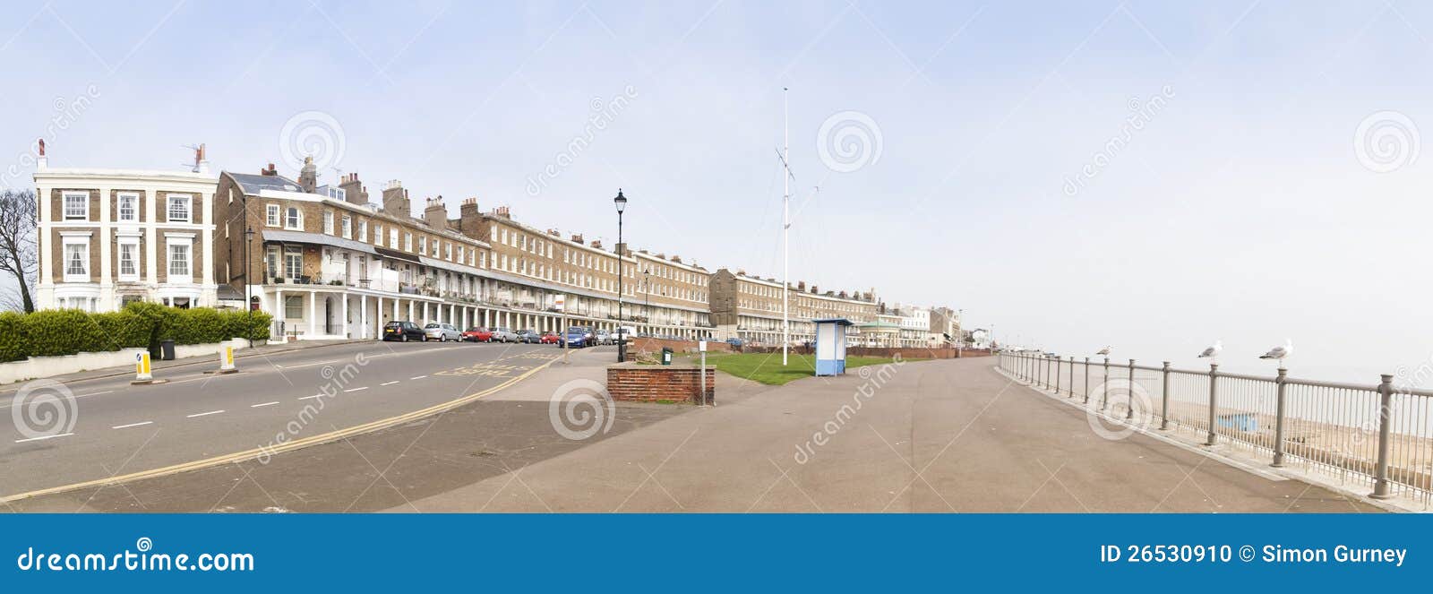 Ramsgate Seafront Promenade Kent England Stock Photo - Image of seaside ...