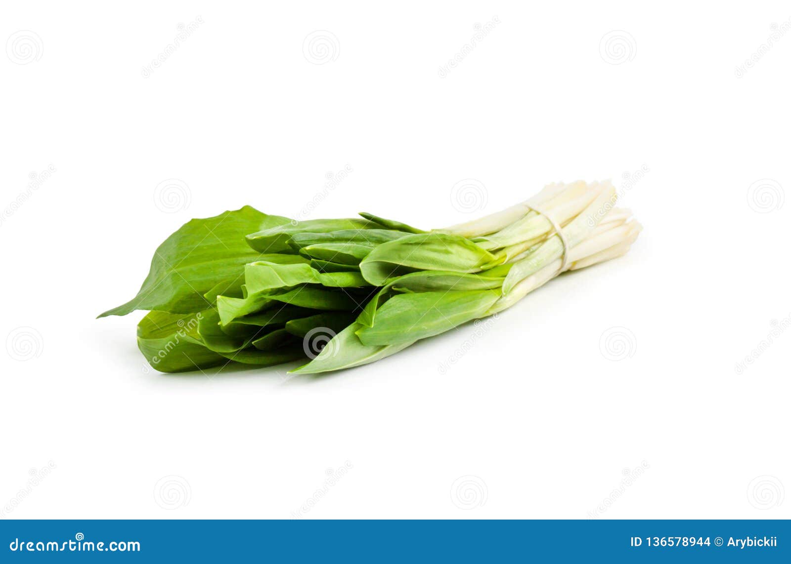 Ramson bunch vegetable stock photo. Image of fresh, kitchen - 136578944
