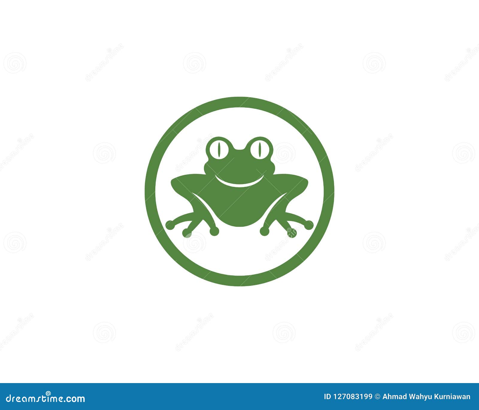 Rana Logo Template ilustración del vector. Ilustración de vector ...