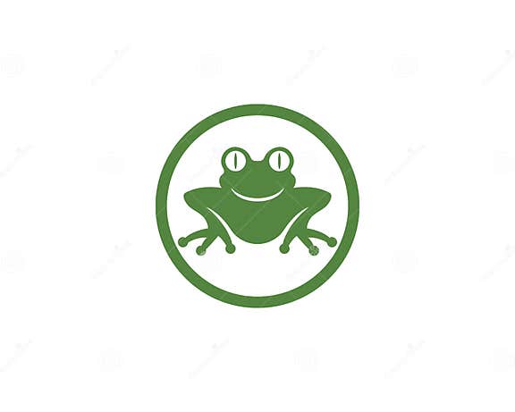 Rana Logo Template ilustración del vector. Ilustración de vector ...