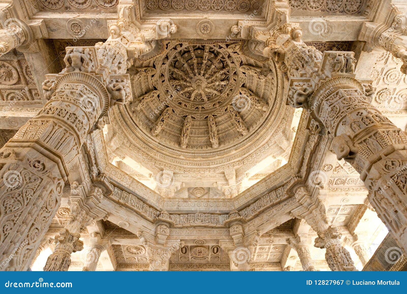Ranakpur Jain Temple, Rajasthan. Stock Image - Image of indian ...