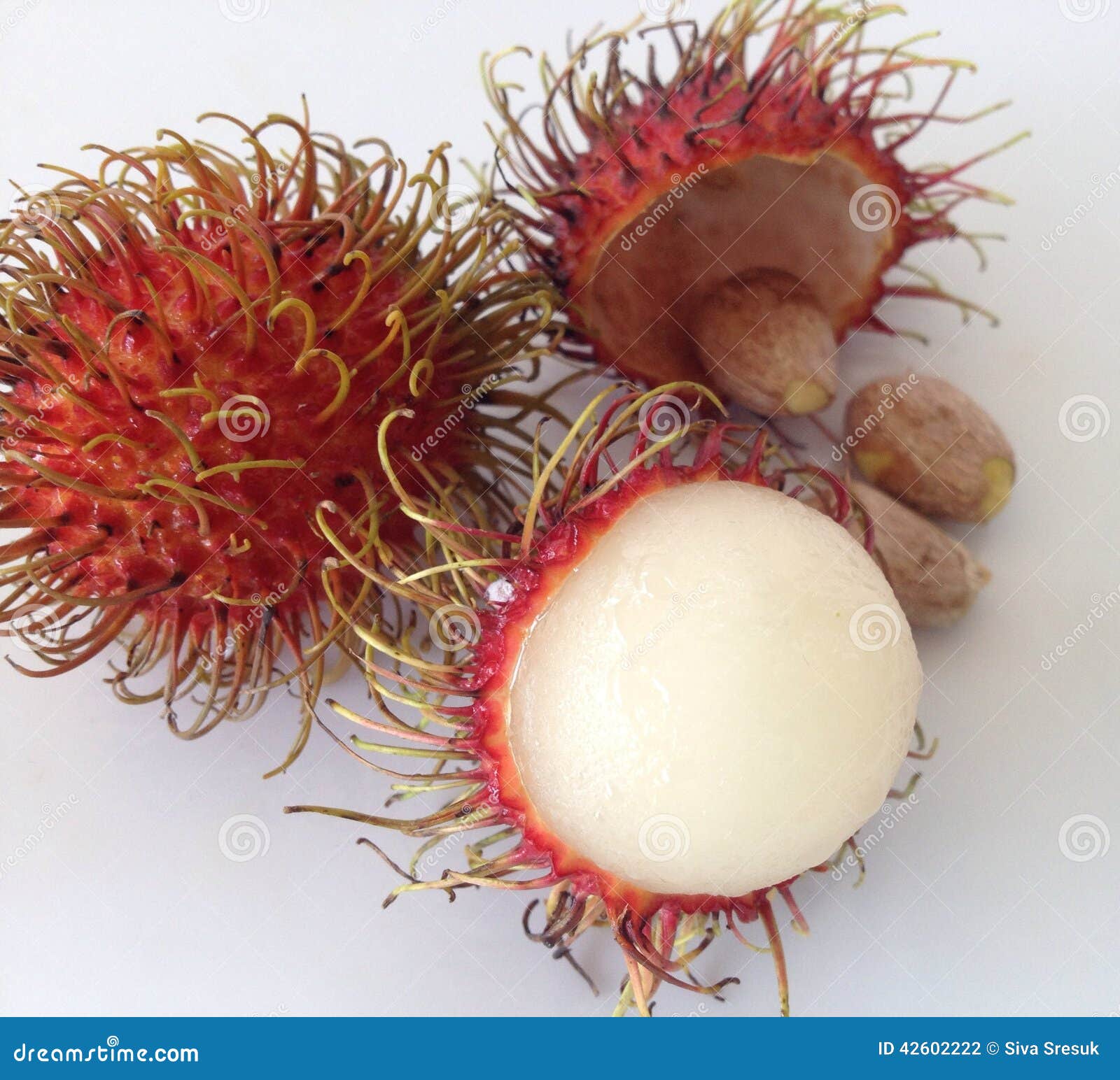 Ranbutan stock photo. Image of fruit, tropical, sweet - 42602222