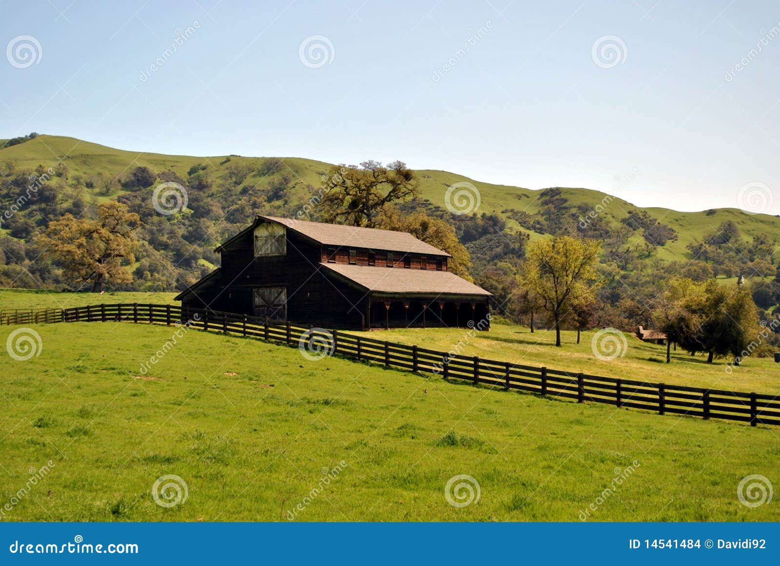 Ranch Barn stock photo. Image of ranch, nature, outdoor - 14541484