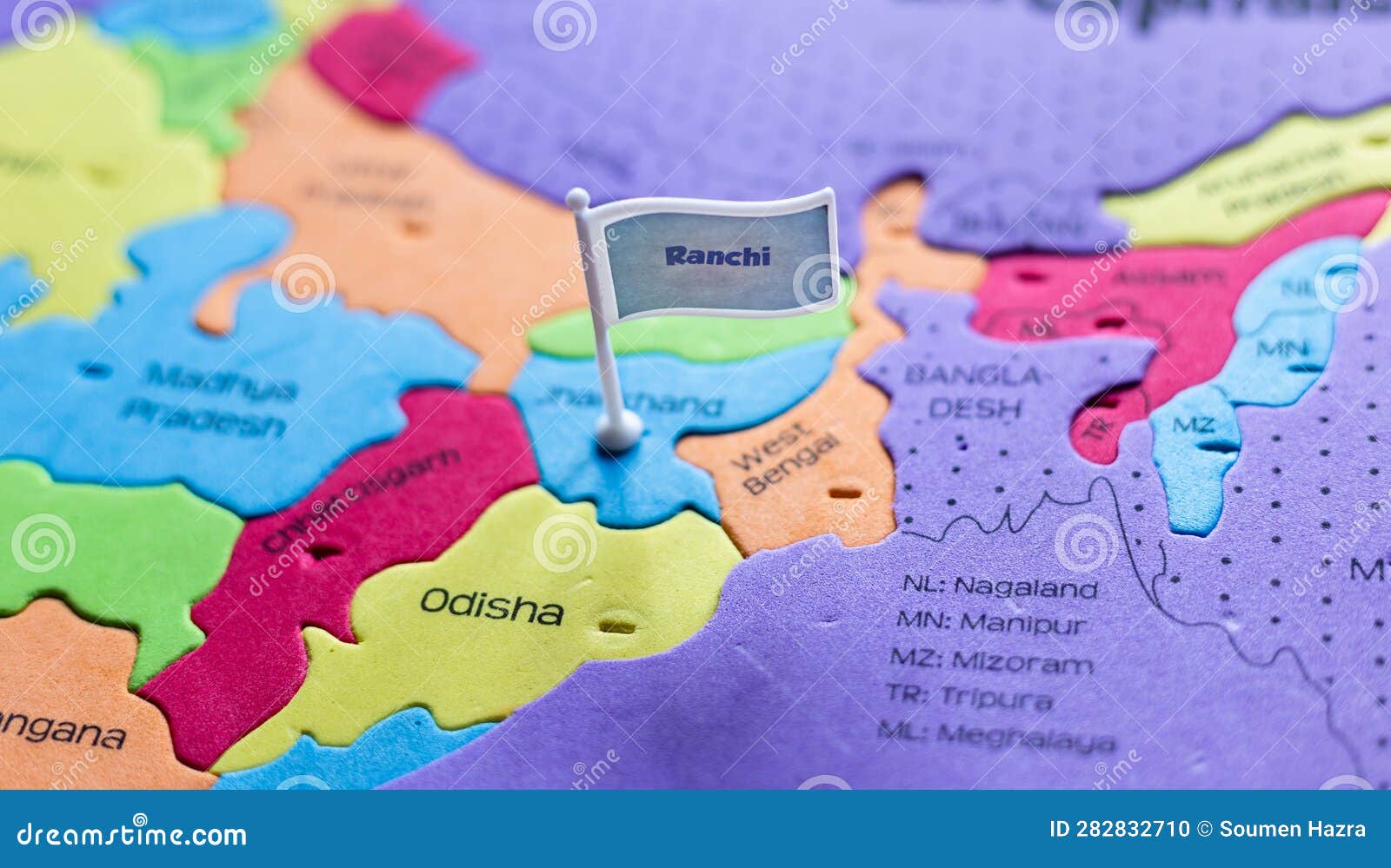 Ranchi - the Capital City of Jharkhand Stock Photo - Image of country ...