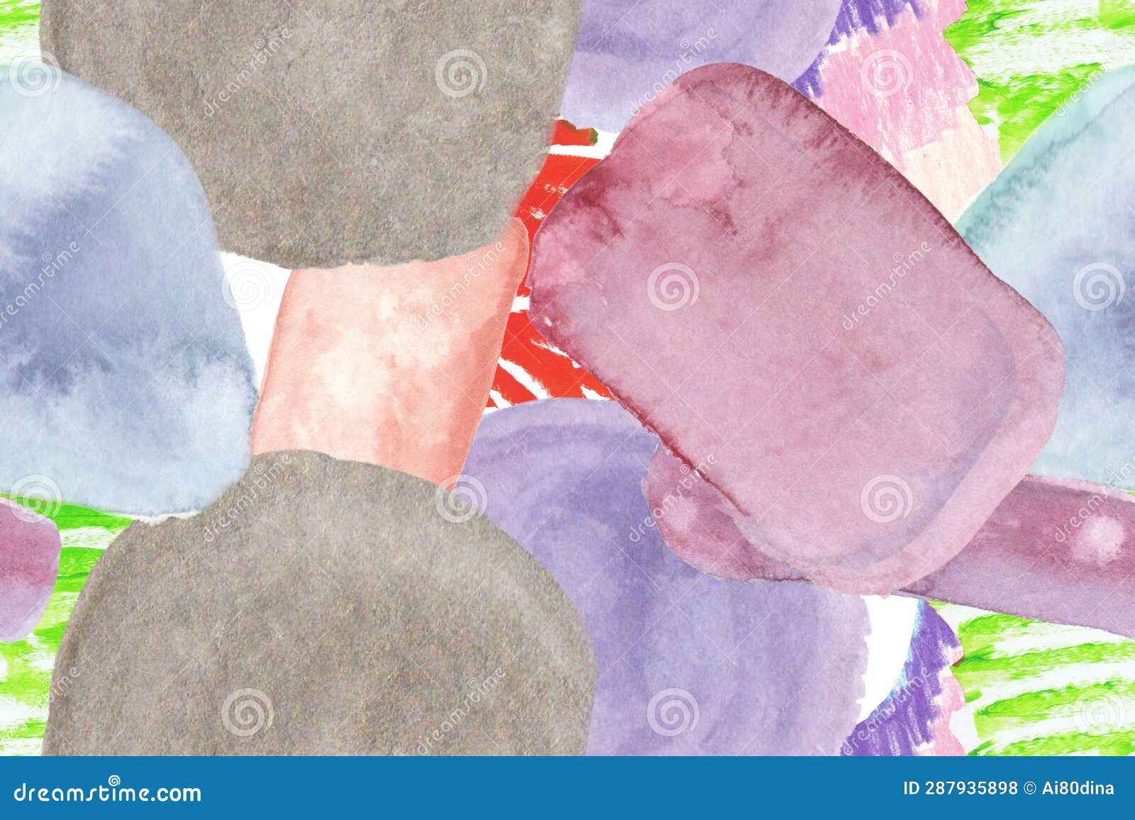 Random Abstract Collage Elements. Graphic Contemporary Geometric Paper ...