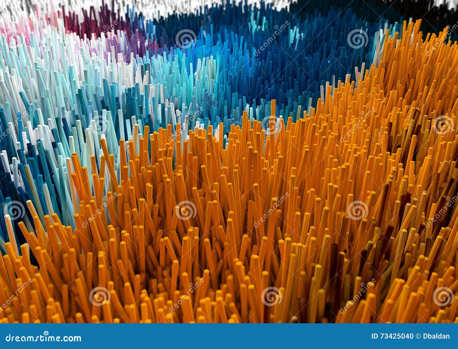 Random Abstract Colorful Geometric Background 3d Rendering Stock ...