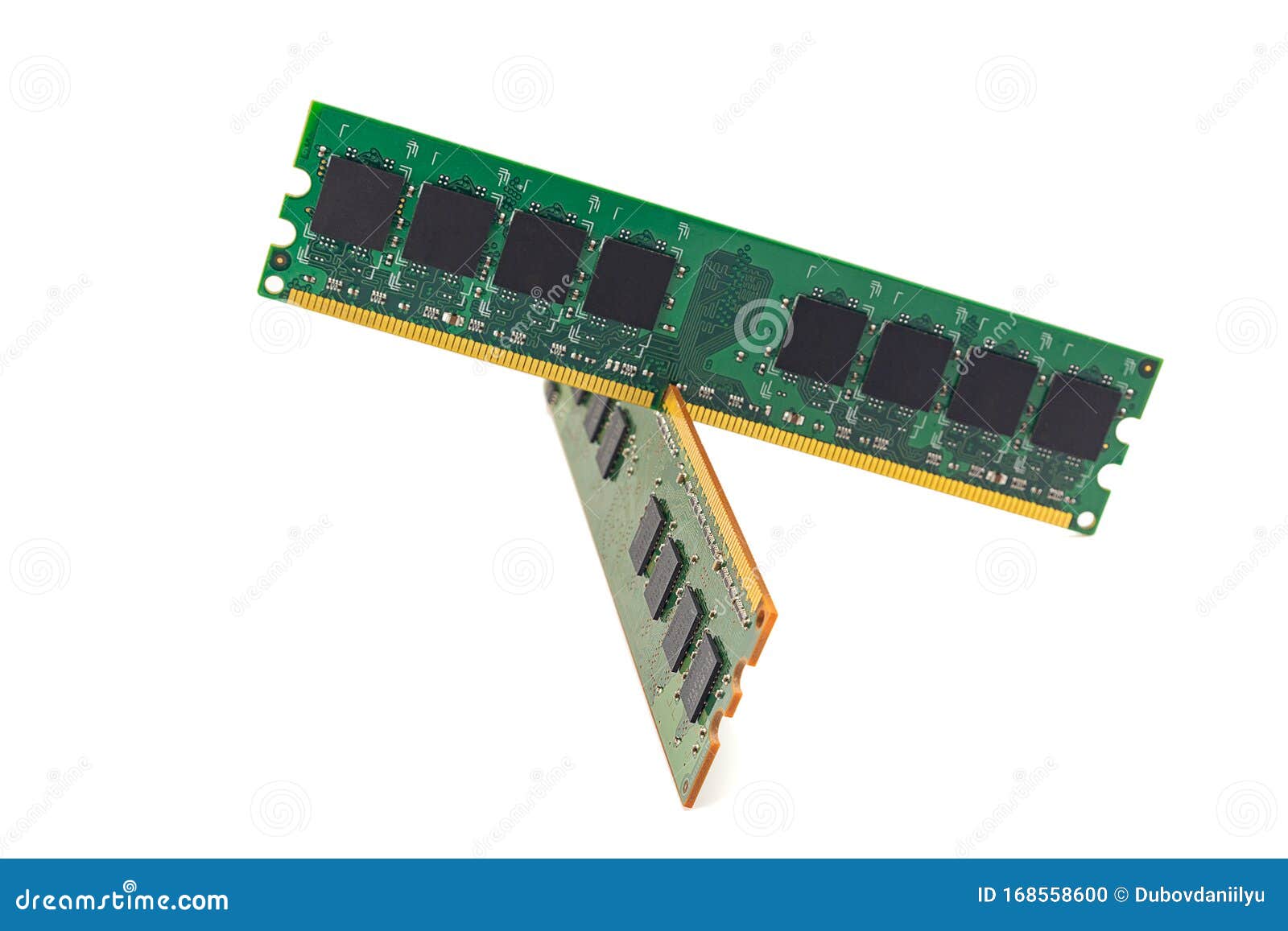 Random access memory stock photo. Image of card, isolated - 168558600
