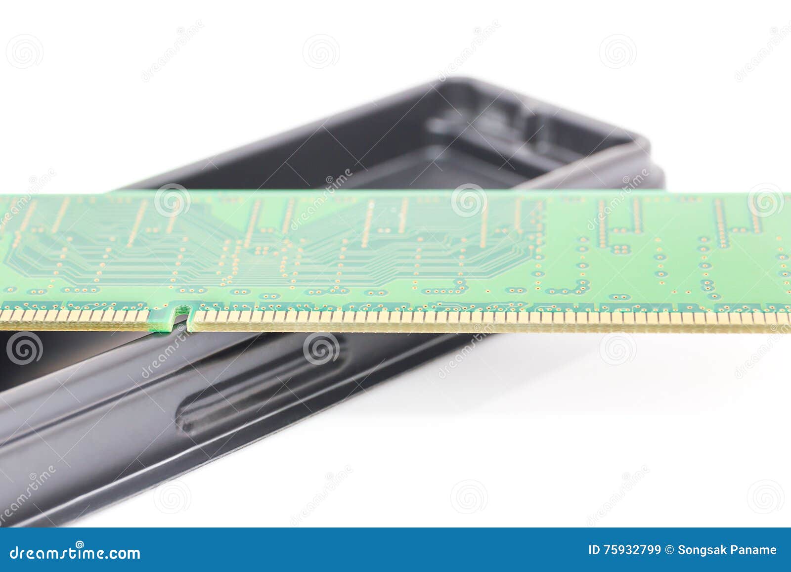 Random Access Memory (DDR RAM) Stock Image - Image of digital, macro: 75932799